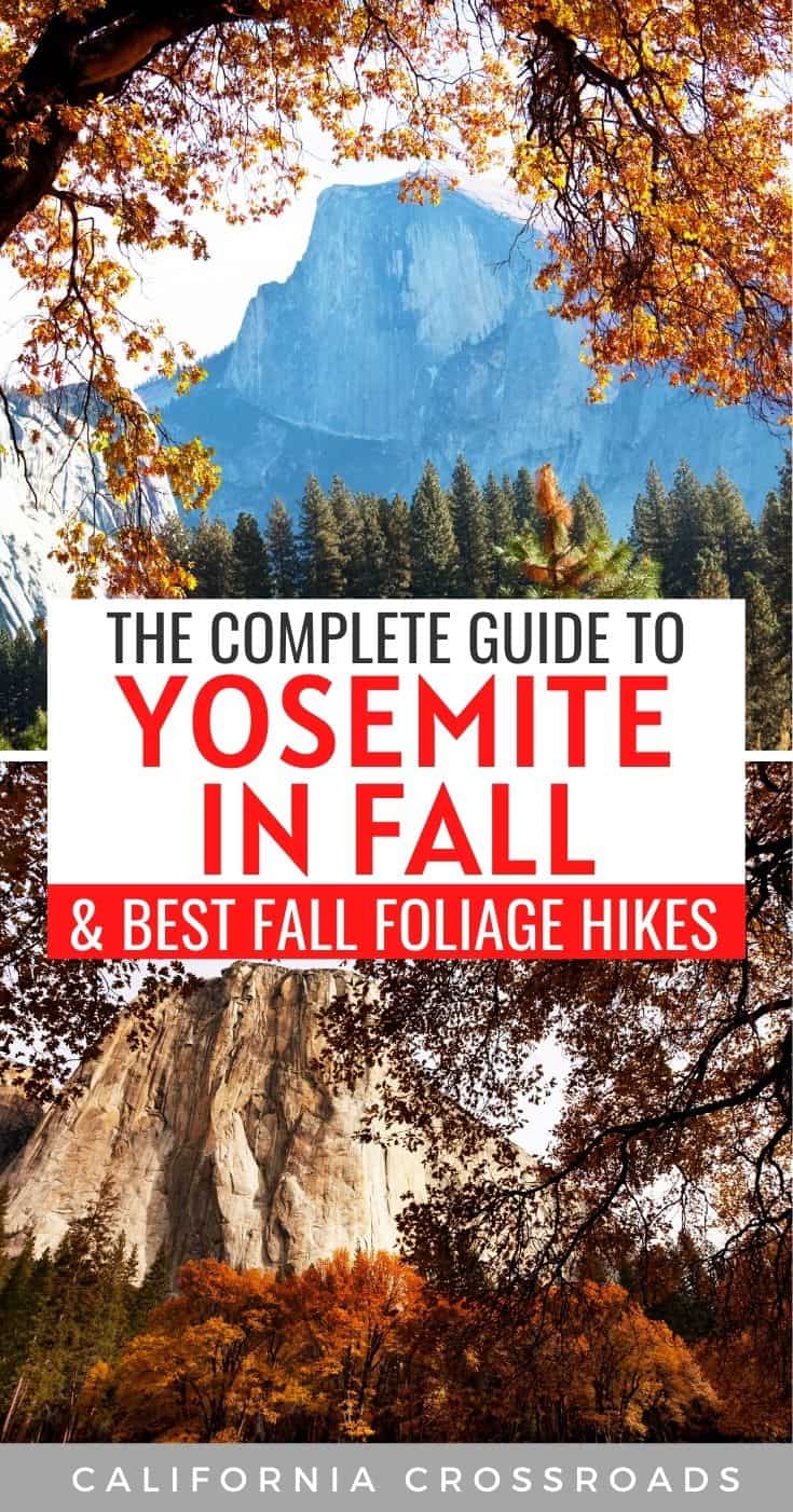 30 Essential Things to Know Before Visiting Yosemite in Fall (Including ...